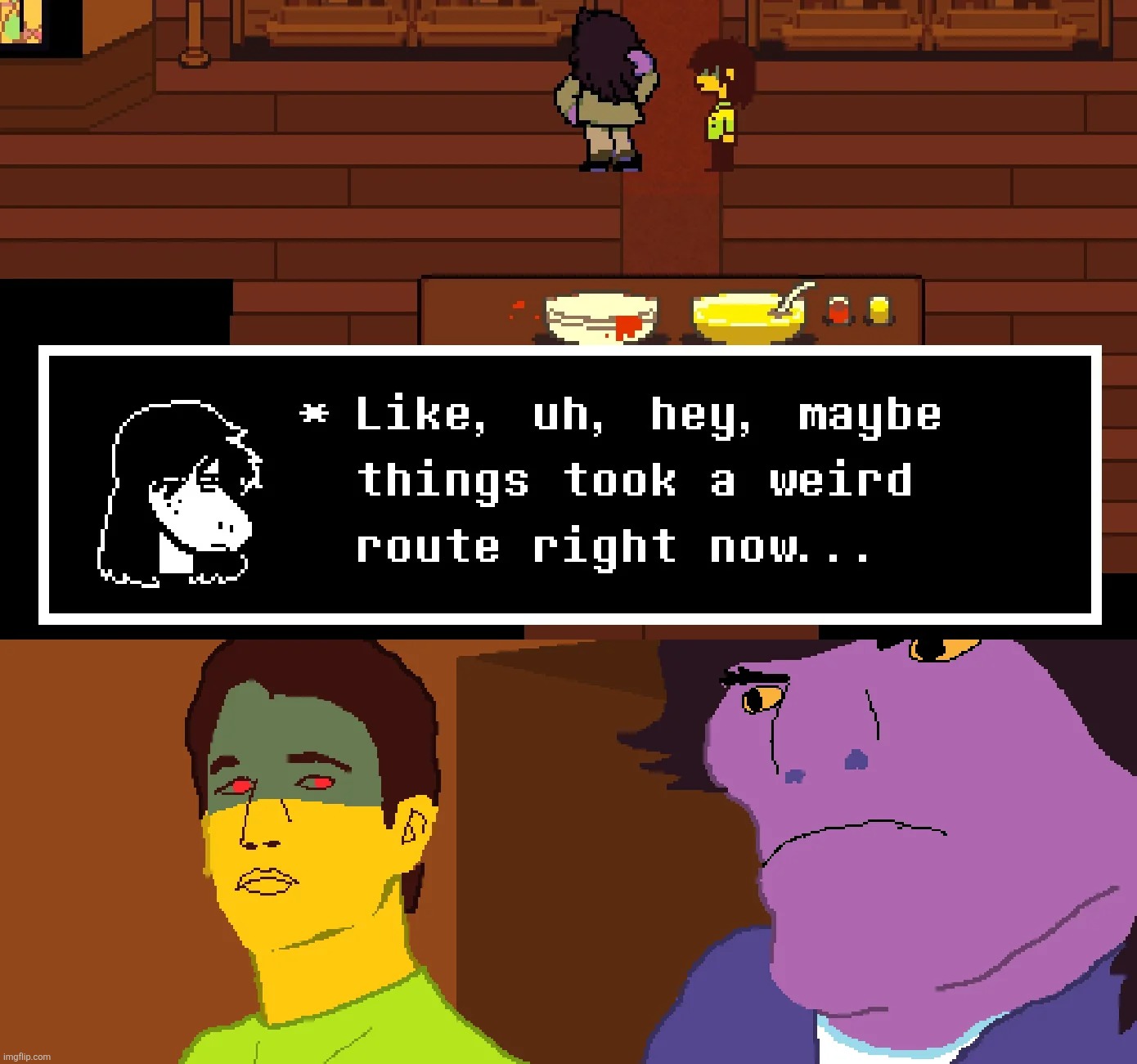 tiny spoiler warning - Imgflip