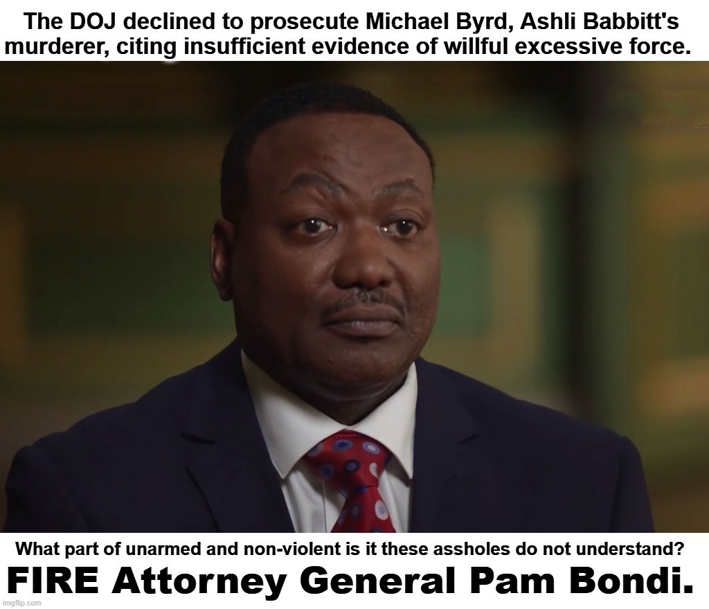 FIRE Attorney General Pam Bondi! - Imgflip