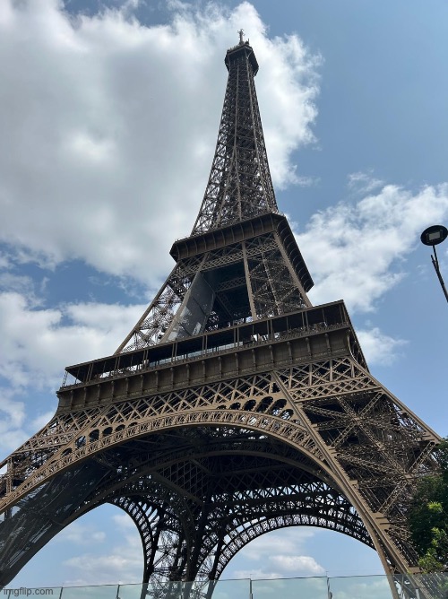 Pic I took from the Eiffel Tower (I'm back home now btw) - Imgflip