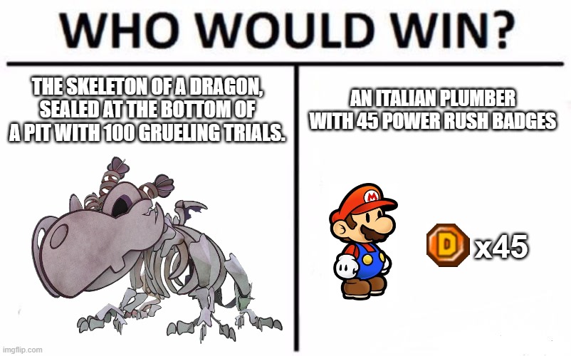 Who Would Win? Meme - Imgflip