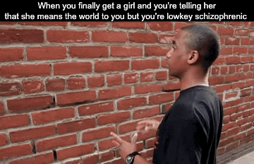 talking to wall - Imgflip