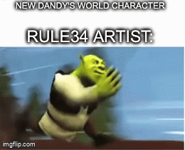Rule 34 artists when a new Dandy's world character appears: - Imgflip