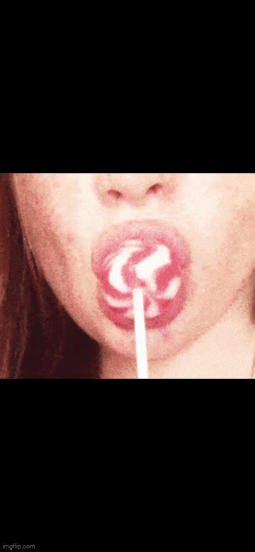 A Scottish redhead girl wrapping her sexy lips around her lollipop - Imgflip
