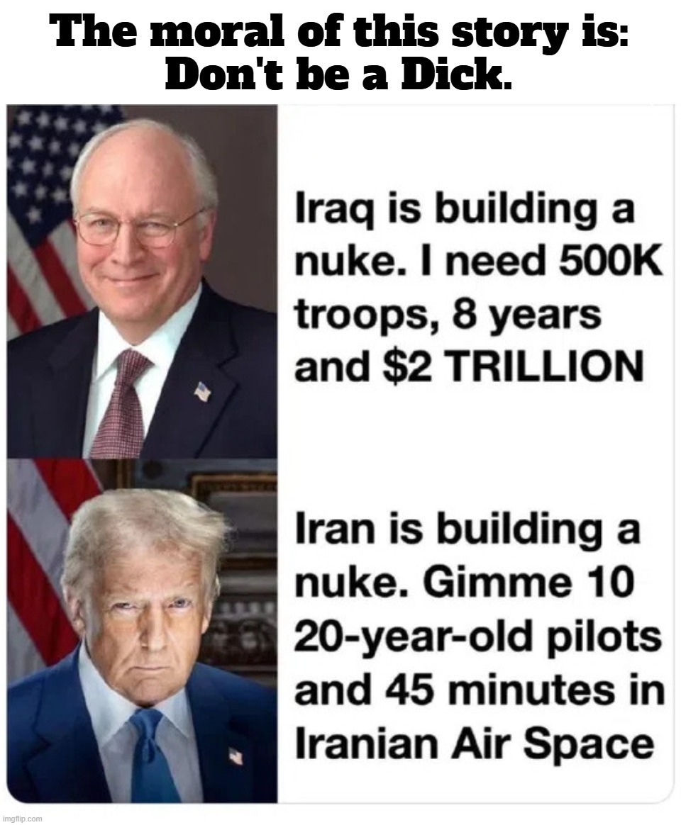 And the moral of this story is: Don't be a Dick. - Imgflip