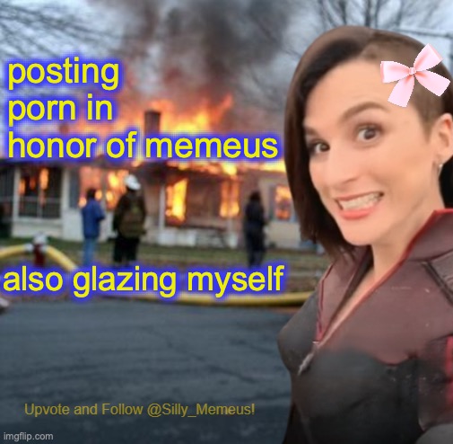 Disaster girl (Memeus edition) Template - Imgflip