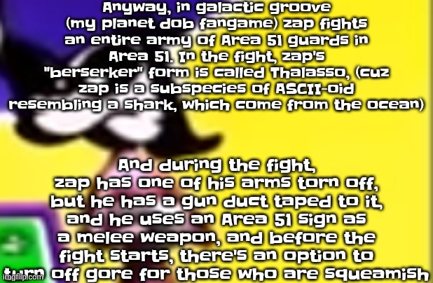 I'm still working on the storyboards of galactic groove - Imgflip