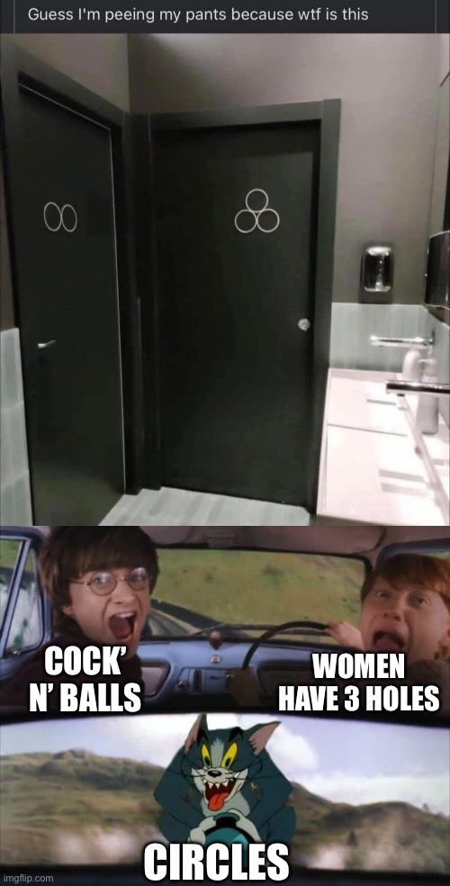 Bathroom confusion - Imgflip