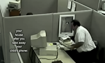 phone addiction - Imgflip