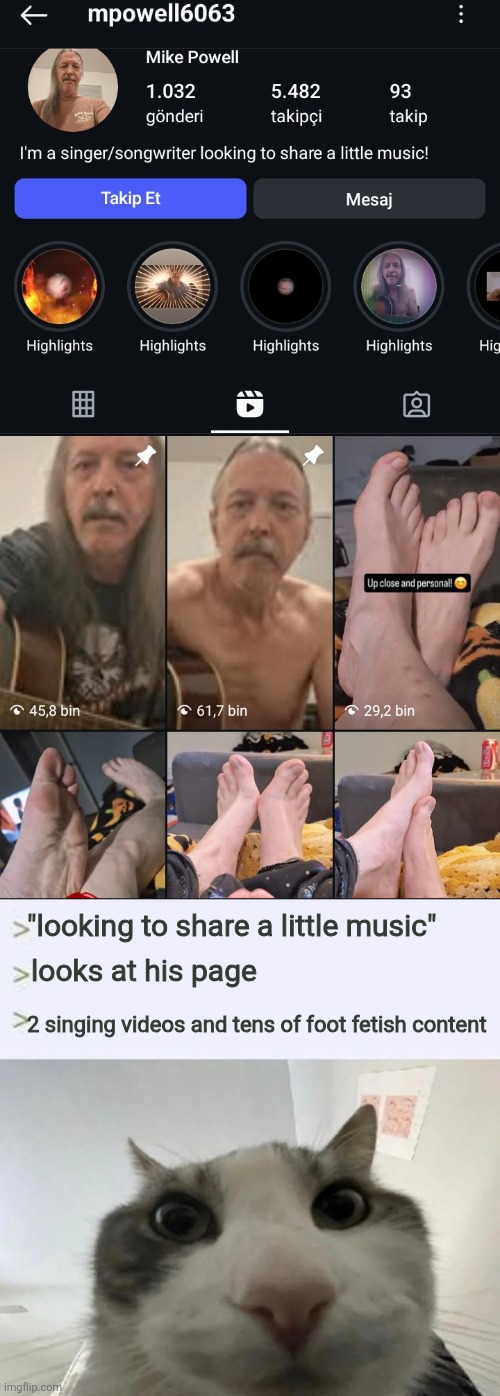 sorry for making you have to see this but I want to see y'alls comments on it - Imgflip