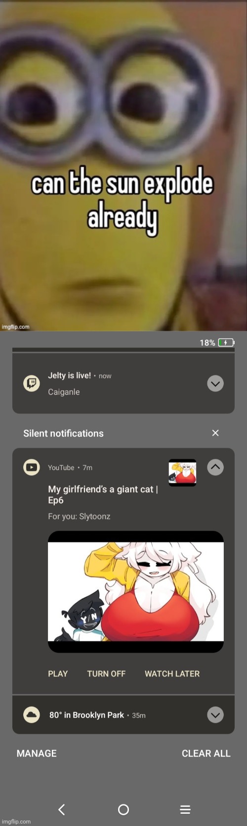 No surprise for the recommendations, thanks to ads. - Imgflip
