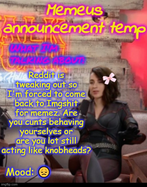 Memeus announcement temp - Imgflip