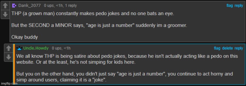 Dank's argument is not looking too good here - Imgflip
