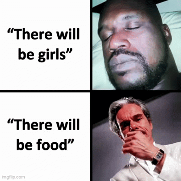 Nothing beats free food - Imgflip