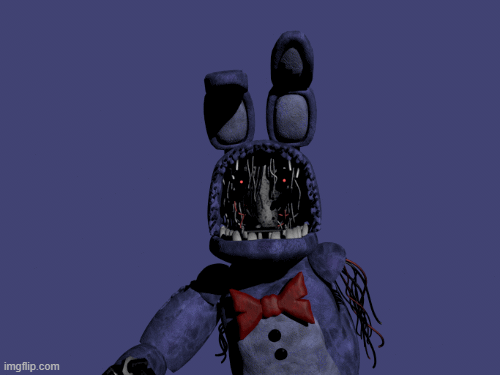 Withered Bonnie with His Really Quite Intimidating Jumpscare Recreated ...