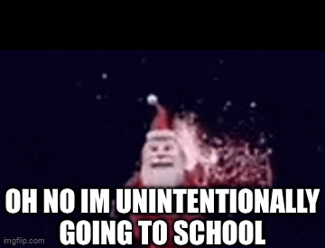 Santa Running - Imgflip