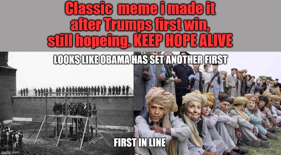 The guys being hung were involved with assasination of Lincoln,I wonder if that gallows is in ...