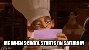 School be like - Imgflip