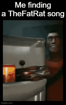 Scout opening the fridge - Imgflip