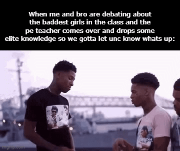 Unc got some elite ball knowledge - Imgflip