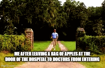 Apple a day keeps the doctors away - Imgflip