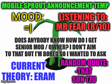 Mobile sprout announcement template - Imgflip