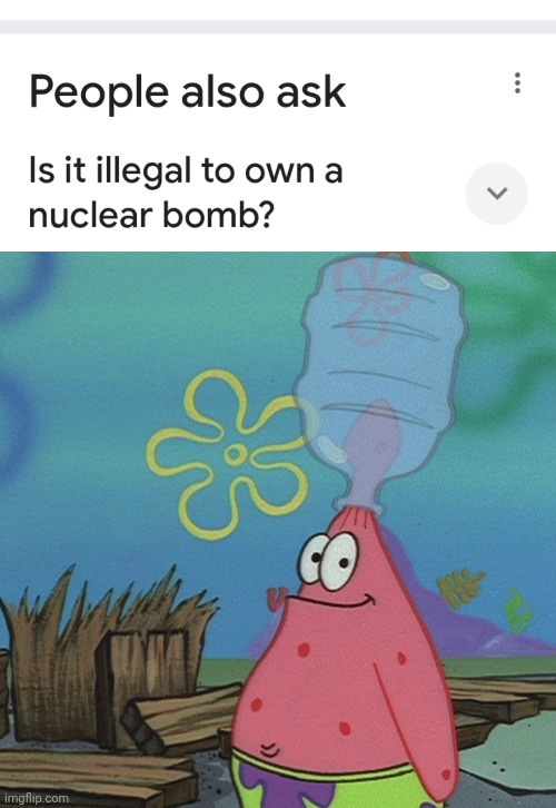 Image tagged in patrick head stuck in bottle dumb - Imgflip