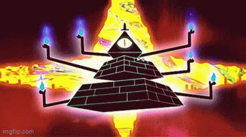 Bill Cipher >:) [template] - Imgflip