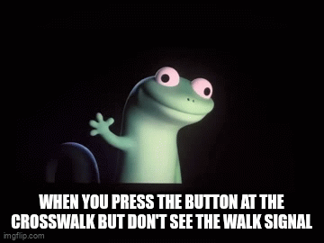 can I cross already? - Imgflip
