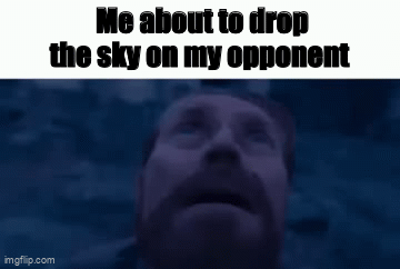 The sky is falling - Imgflip