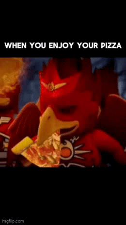 Eating Pizza - Imgflip
