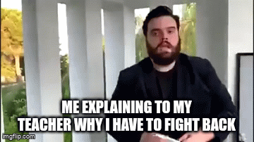 always fight back - Imgflip