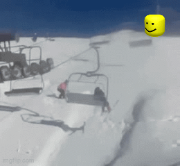 chairlift epic fails part 2 - Imgflip