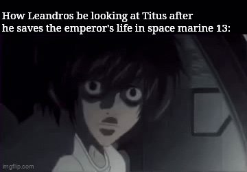 L Death Note Stare In Helicopter - Imgflip