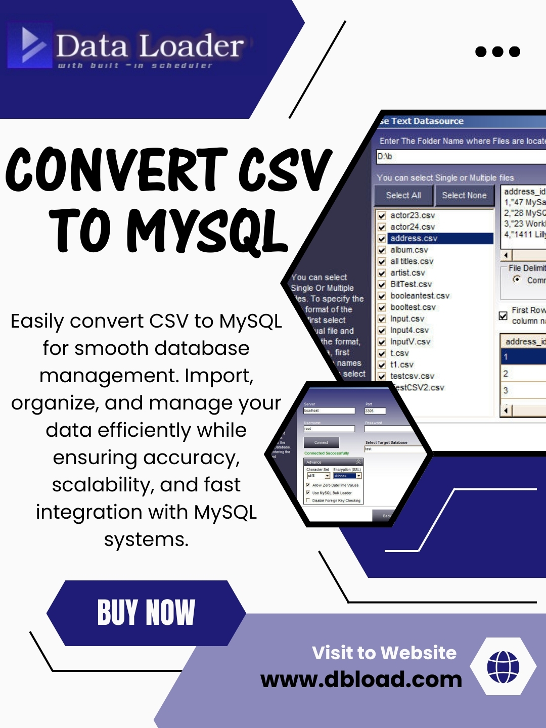 Convert CSV To MySQL Blank Template - Imgflip