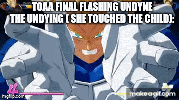 YOU GETTING SENT STRAIGHT TO HELL ... FINALLLLLLLL FLASSSSSSH! ---+TOAA ...