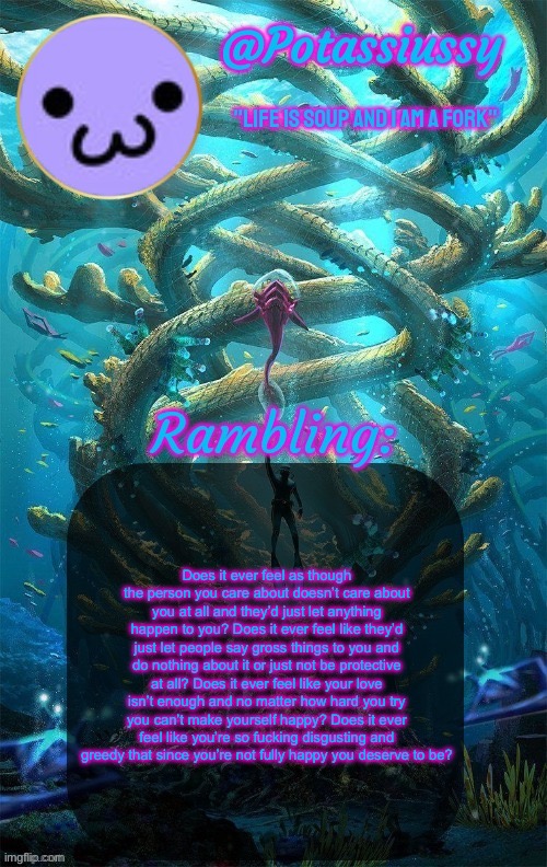 Ehhh ramble idk don’t mind me - Imgflip