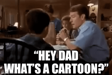 When my kids ask me a question about my childhood - Imgflip