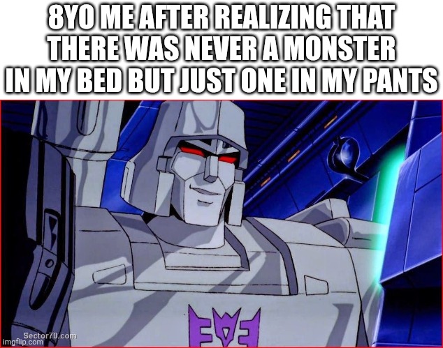 Megatron Smirk - Imgflip