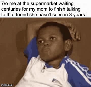 POV: waiting in the store... - Imgflip