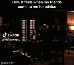 The godfather is peak fr fr - Imgflip