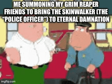 Skinwalker meme - Imgflip