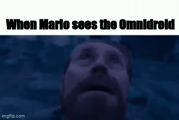 Mario's look at the Omnidroid - Imgflip