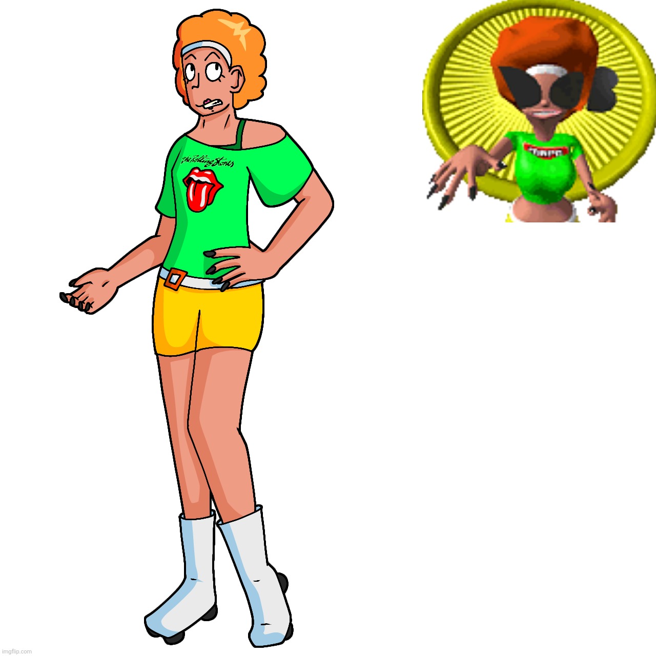 Glow up or glow down - Imgflip