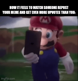 Mario is sad - Imgflip
