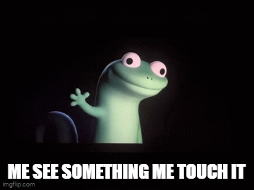 Lizard button - Imgflip