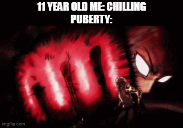 Puberty hit me like a bus (Undertale content ((lie detected)) ) - Imgflip