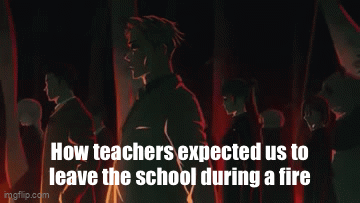 If there is a fire I’m grabbing the fire extinguisher and running - Imgflip