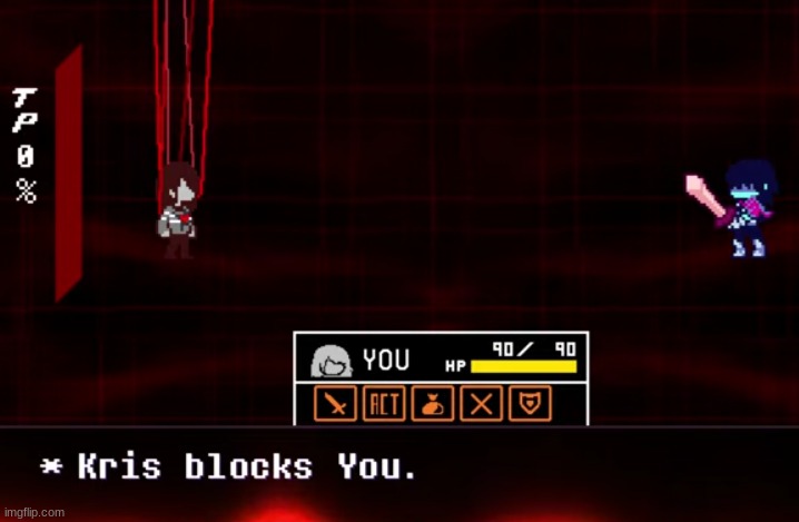 i think i downloaded the wrong deltarune bruh this aint jevil - Imgflip