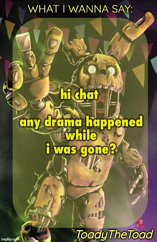 i think there was something with yakko but idk what happened - Imgflip