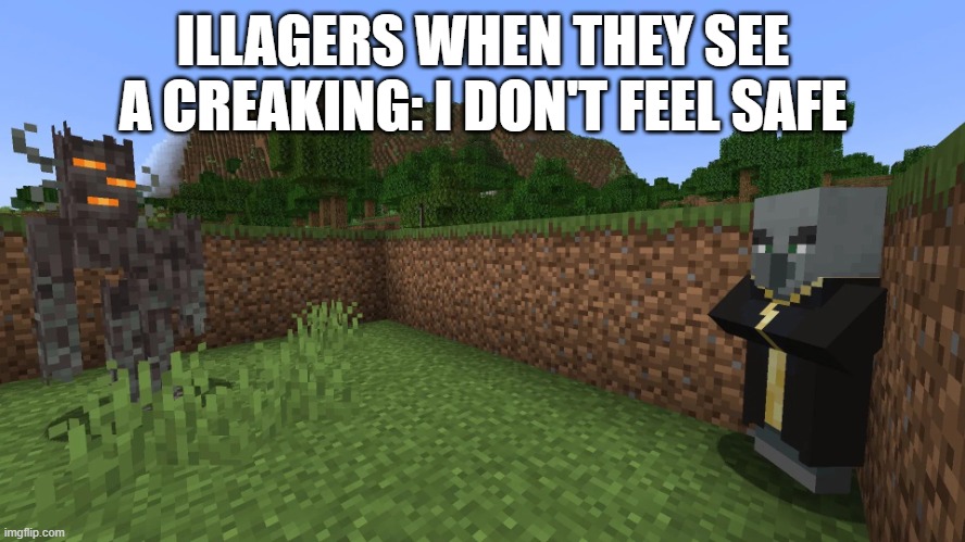 Evoker Running Away From Creaking - Imgflip